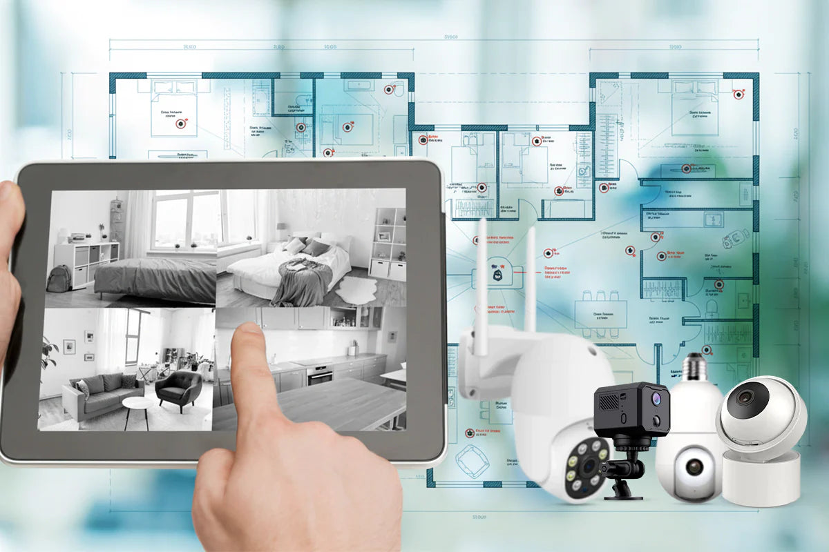 10 Marla Home Security Camera Plan (Standard vs Premium) – Okasha Smart