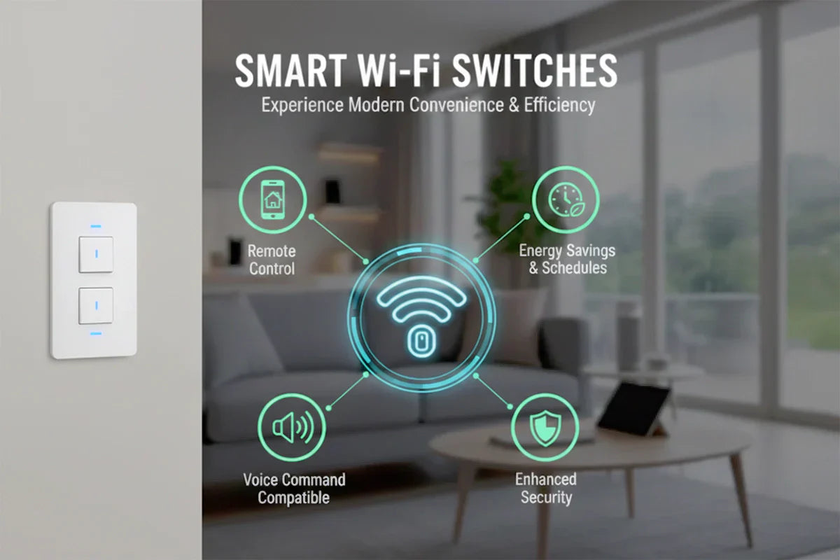 Benefits of Smart WiFi Switches in Pakistan | Okasha Smart